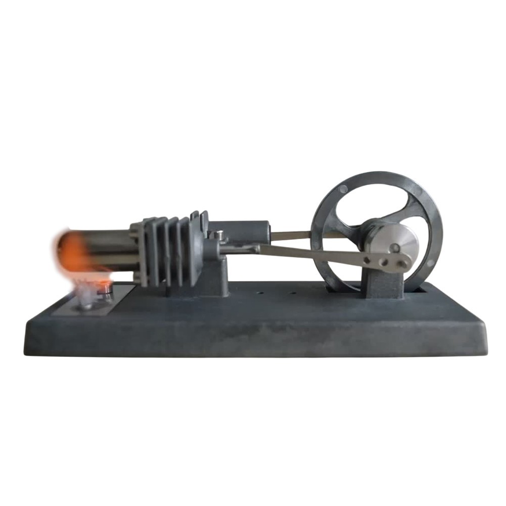 DIY ประกอบเครื่องยนต์รุ่น power generation ไฟ LED steam heat education ...
