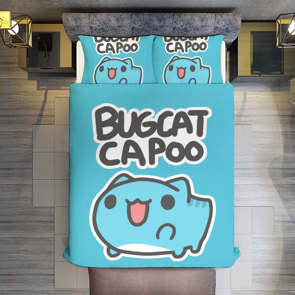 Bugcat CAPOO 78*53in ชุดเครื่องนอน 3 ชิ้น (ปลอกผ้านวม 1 ชิ้น + ชามส์ 2 ใบ)200*135 ซม. | Shopee ...