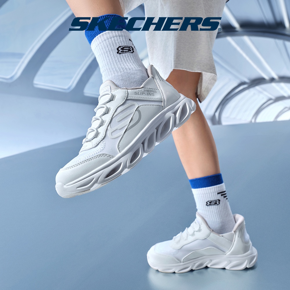 Skechers สเก็ตเชอร์ส รองเท้า เด็กผู้ชาย Slip-Ins Flex Glide Shoes ...
