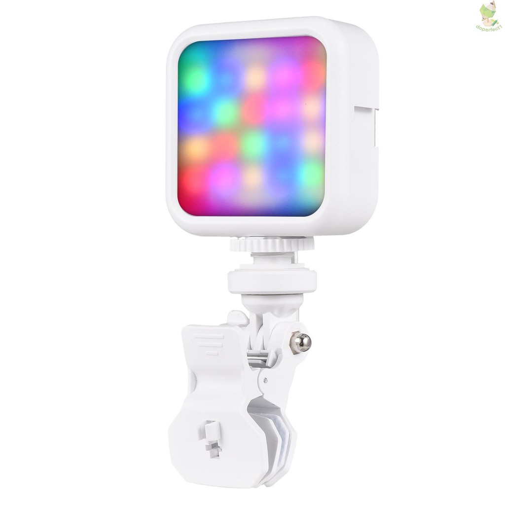 5W กระเป๋าไฟ Led RGB วิดีโอโคมไฟ Mini การถ่ายภาพ Light 3 เย็นรองเท้า ...