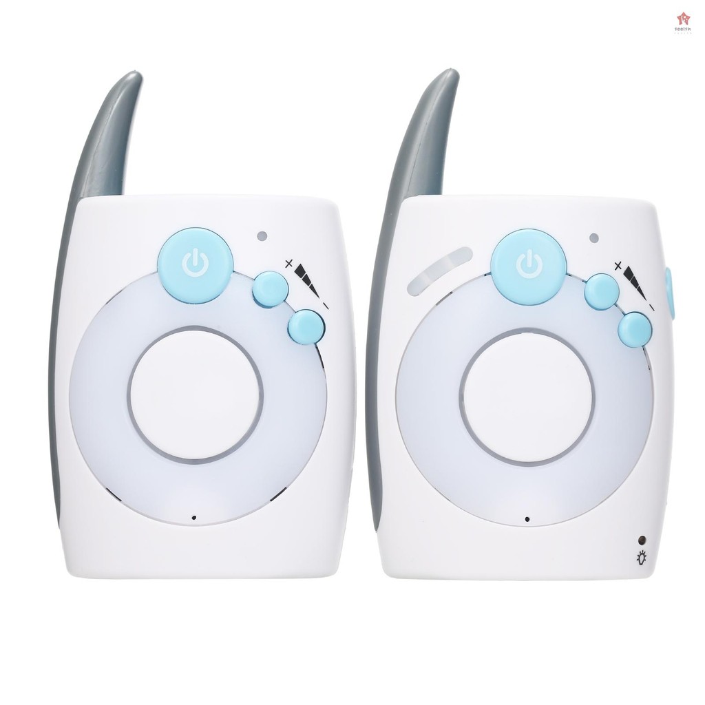 แบบพกพา 2.4GHz Wireless Digital Audio Baby Monitor Two Way Talk Crystal ...