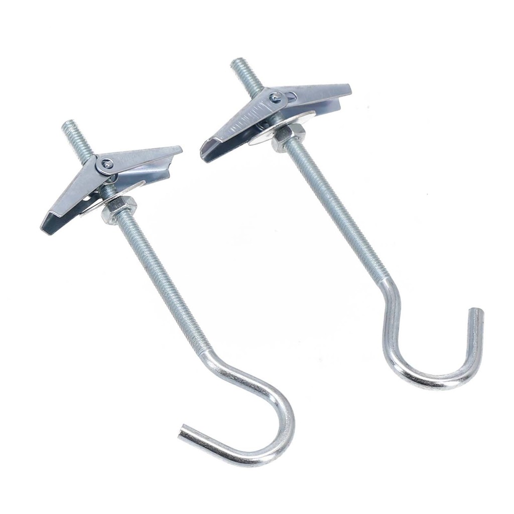 2 ชิ้น Swag Hook Kit เงินสีขาว Finish พืชแขวนเพดาน Hook | Shopee Thailand