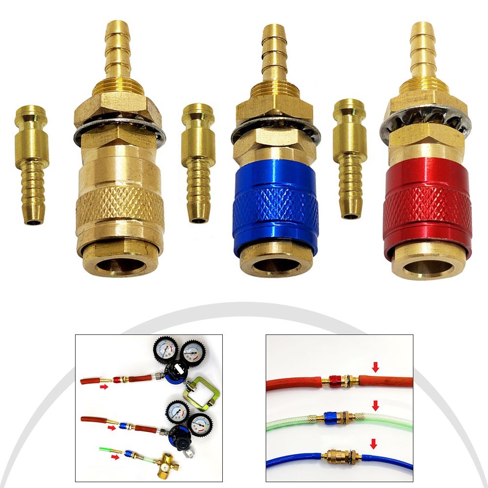 GRGas & Water Quick Connector สําหรับหลอดเส้นผ่านศูนย์กลางภายใน 8 มม. ...