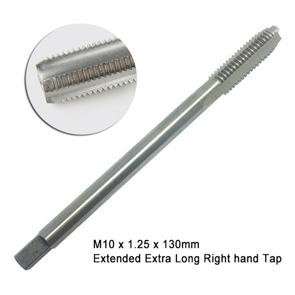 SWTDRM HotExtending Long Shank Extension Tap M10 x 25 x 130 มม. เมตริกขวามือ HSS | Shopee Thailand