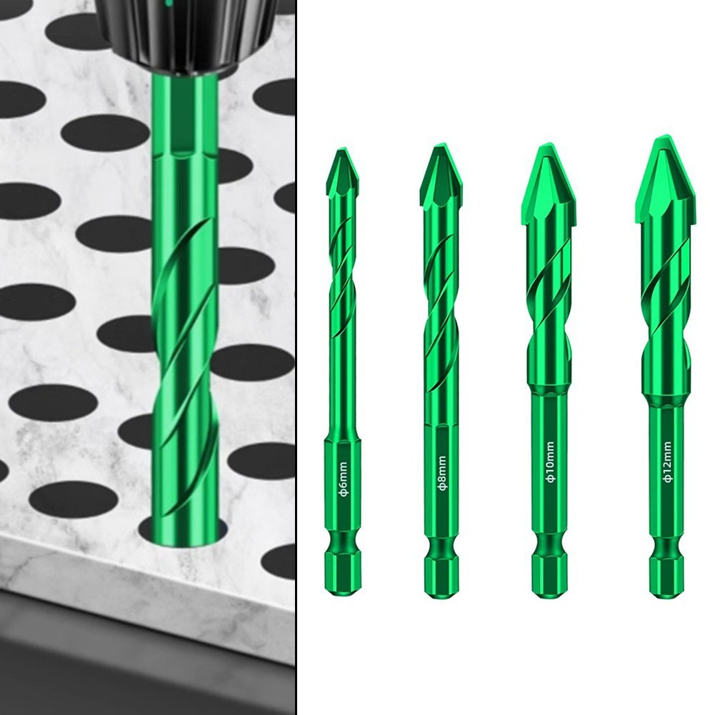 SWTDRM HotEccentric เจาะ 6-12 มม.กระเบื้องแก้ว Punching Rock Slab สามเหลี่ยมเจาะบิต | Shopee ...