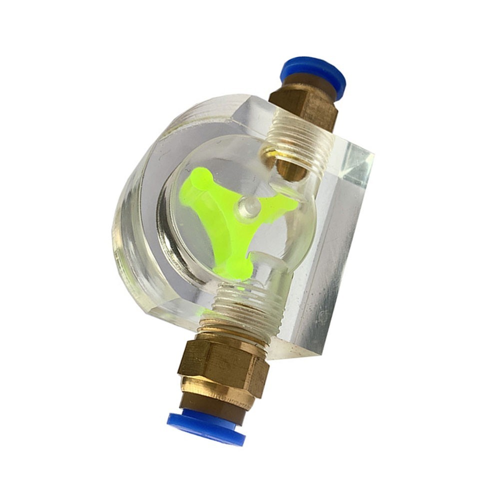 GOODCHOICE 1 ชิ้น Flow meter Water Cooling monitor แกนมอเตอร์หมุน ...