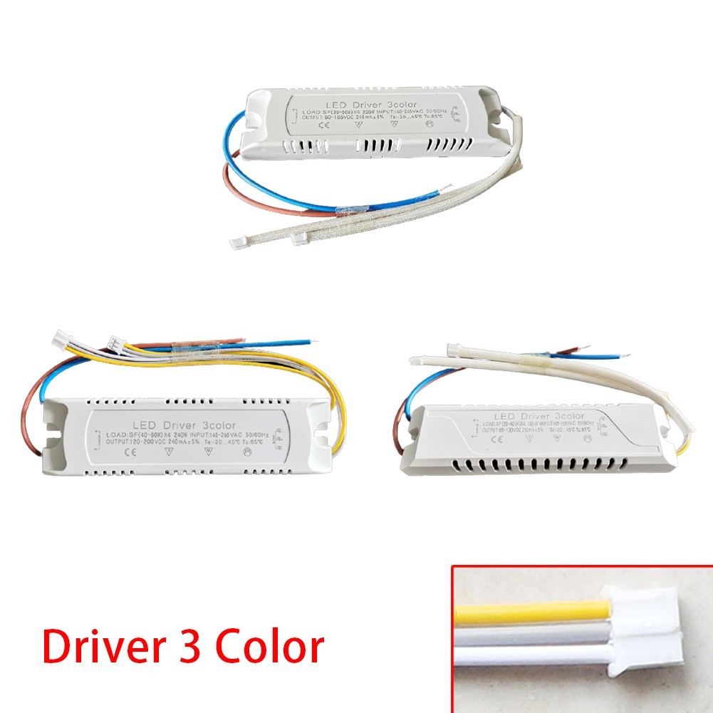 [IM] อะแดปเตอร์ LED Driver 3 สีสําหรับไฟ LED เปลี่ยนหม้อแปลงที่ไม่ ...