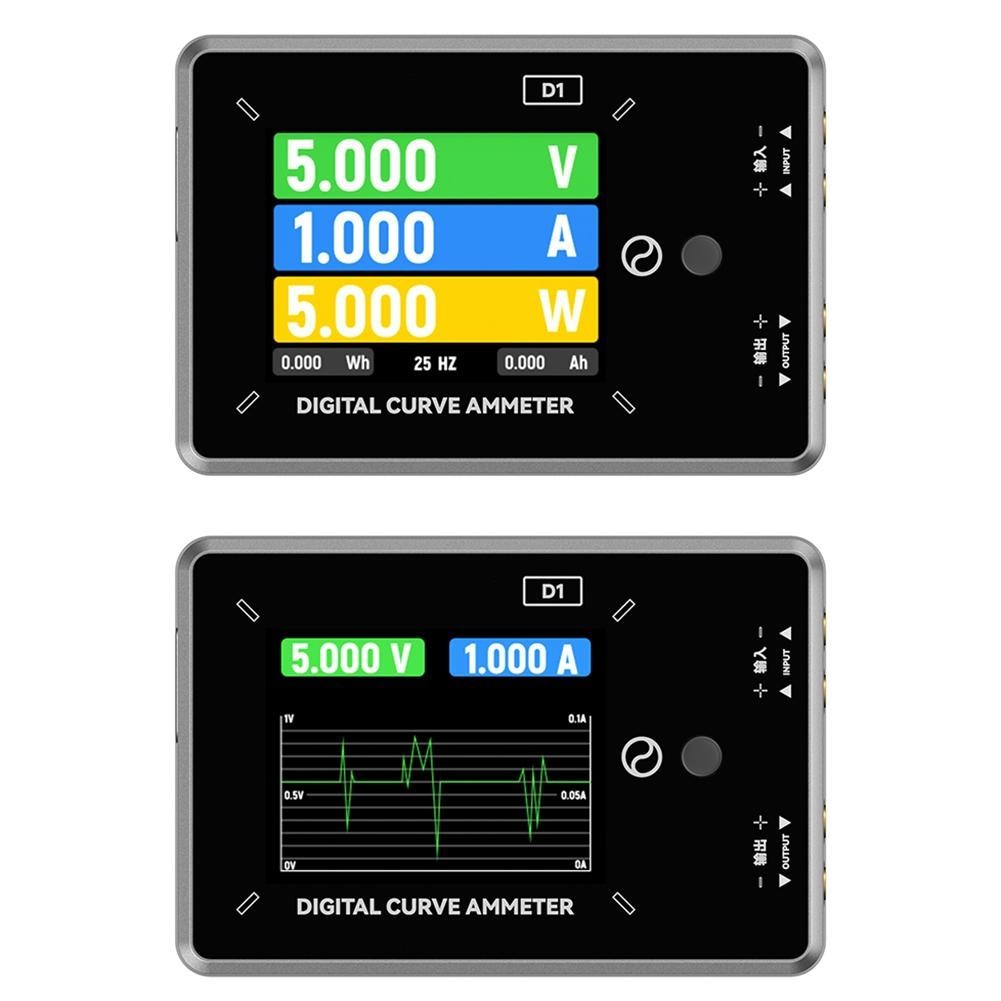 [CU] LW-D1 Digital Curve Ammeter จอ TFT 2.8 นิ้ว กระแสและแรงดันไฟฟ้าแบบ ...