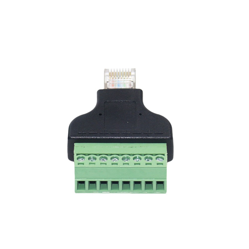 สําหรับ RJ45 Green Screw Male Terminal Connector Adapter ที่เชื่อถือได้ ...