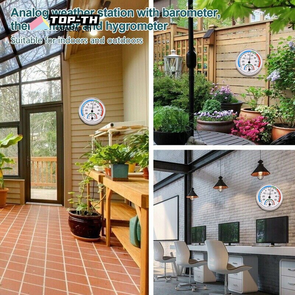 ⭐ยาฟีทอป⭐เครื่องวัดอุณหภูมิเครื่องวัดความชื้น Thermo Analog ความชื้นใน ...
