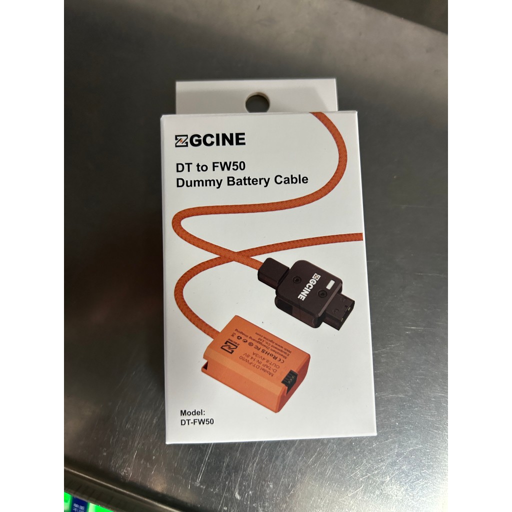 ZCGINE NP-FW50 Dummy แบตเตอรี่ D-Tap Connector สายไฟ 60 ซม.ยาว D-Tap ถึง NP-FW50 สําหรับ A7 ...