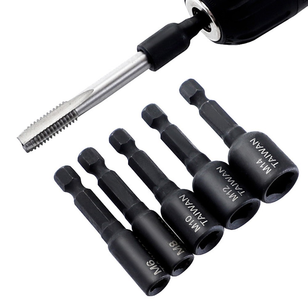 [MB] M6-M14 Firmer Screw Tap Socket Adapter Holder Extension Bar 1/4 ...