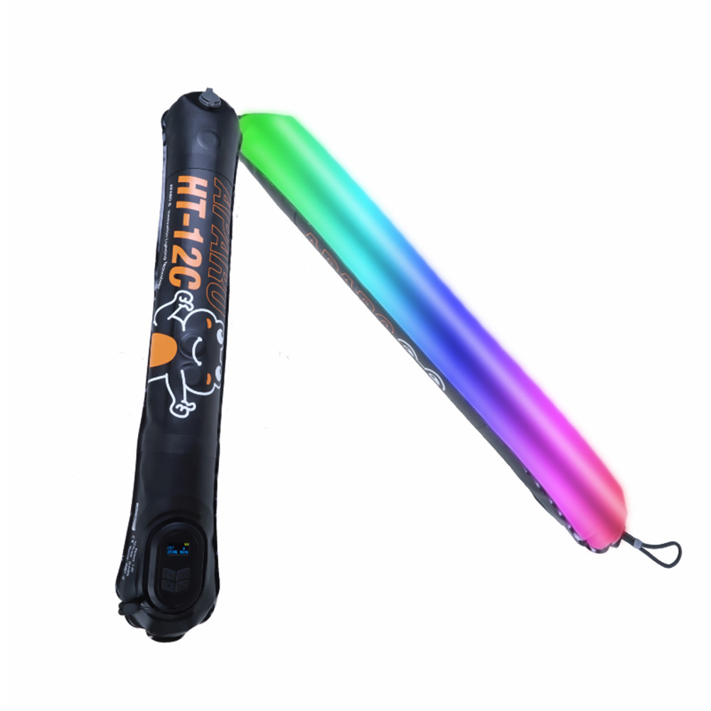 APARO HT-12C Inflatable RGB Video Light Wand 12W มือถือ Air คอลัมน์ LED ...