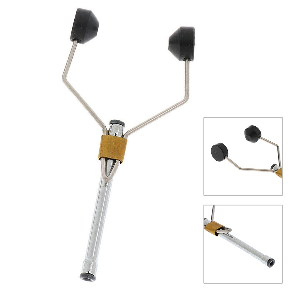 เครื่องมือทำปลาติดปีก ที่วางกระสวยเซรามิค Delrin Feet สีดำ ยึดเกาะแน่น ...