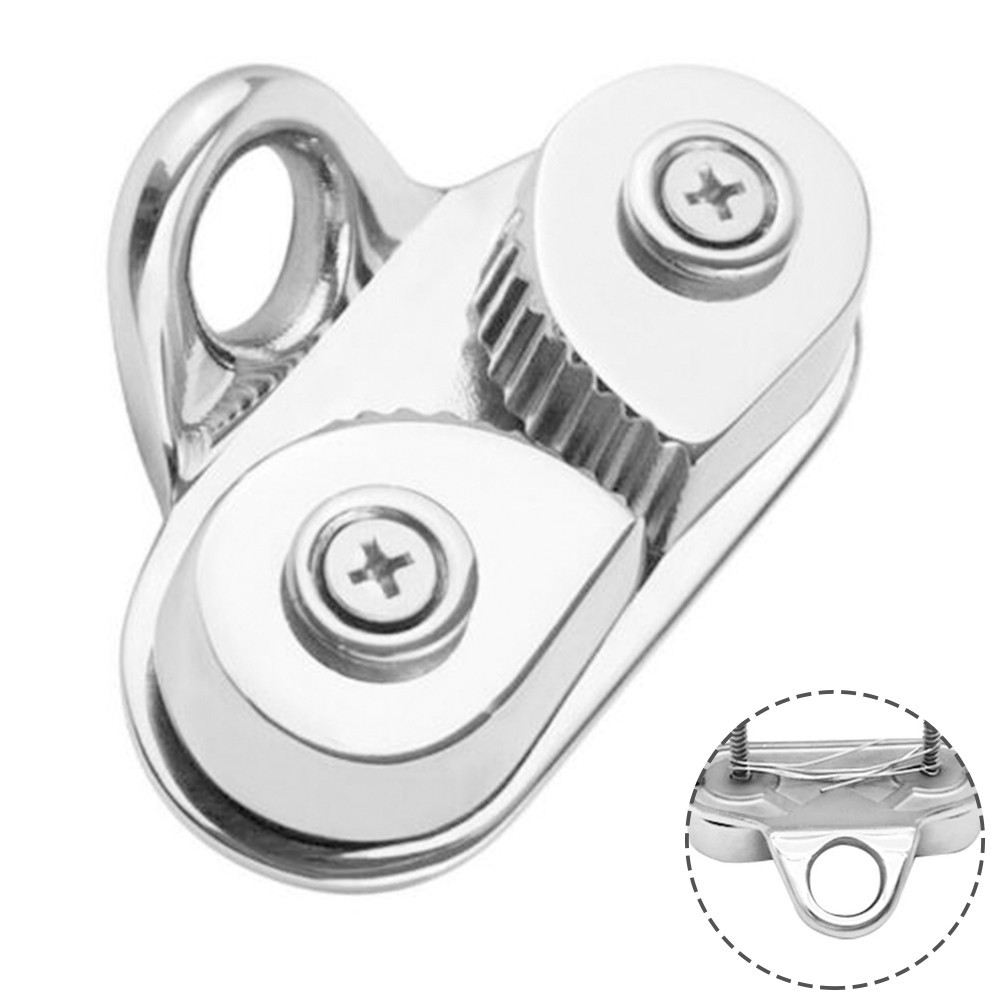 สแตนเลส Cam Cleat สำหรับเรือใบ กีฬายามarine และ kayak canoe | Shopee ...
