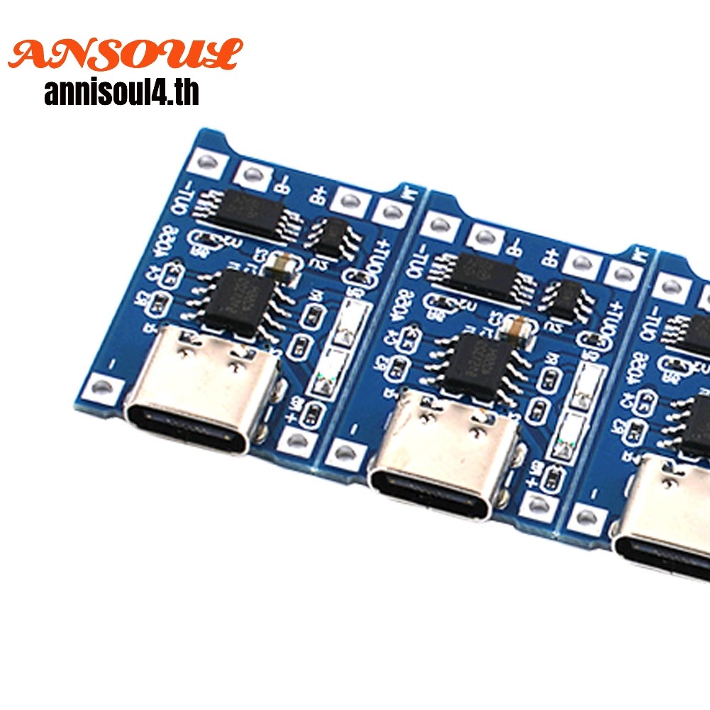 5 ชิ้น 5V 1A USB Type C แบตเตอรี่ลิเธียมโมดูลชาร์จบอร์ด | Shopee Thailand