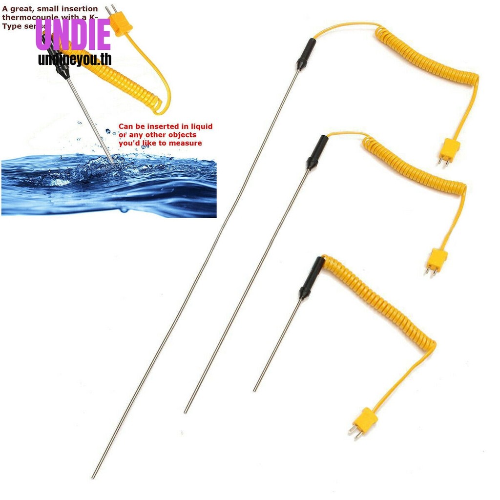 K-Type Thermocouple Probe Sensor เครื่องควบคุมอุณหภูมิ Probe -50℃ ถึง ...