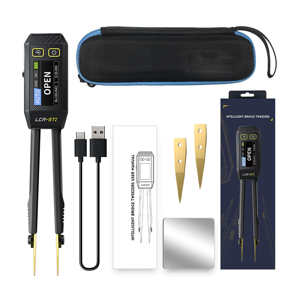พร้อมสต็อก LCR-ST1 Digital BridgeMeter สูงสําหรับ Precision LCR Meter ...