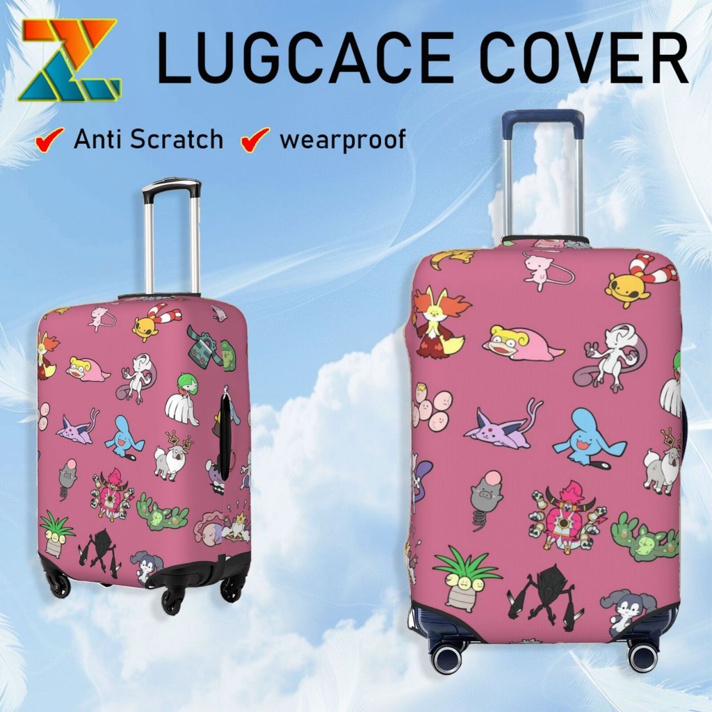ถุงกันรอยกระเป๋าเดินทาง Pokemon Luggage Cover [S/M/L/XL] ยืดกันขีดข่วน・ทนทาน รองรับ18-32นิ้ว ...