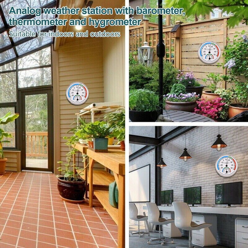 [ULM]เครื่องวัดความชื้นสัมพัทธ์ Thermo Analog ความชื้นในร่ม Climate ...