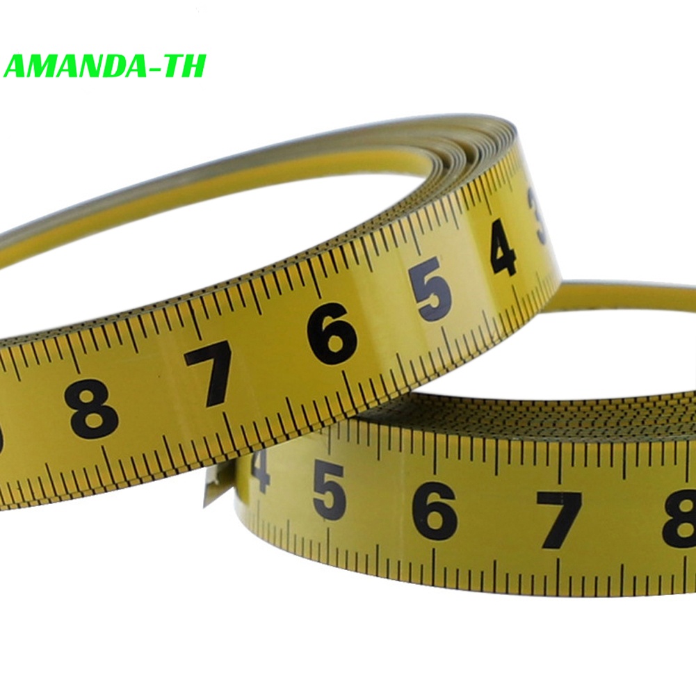 (AMANDA) 1m Metric Ruler Tape วัดสําหรับงานไม้ Rail Track Tape (APRIL ...