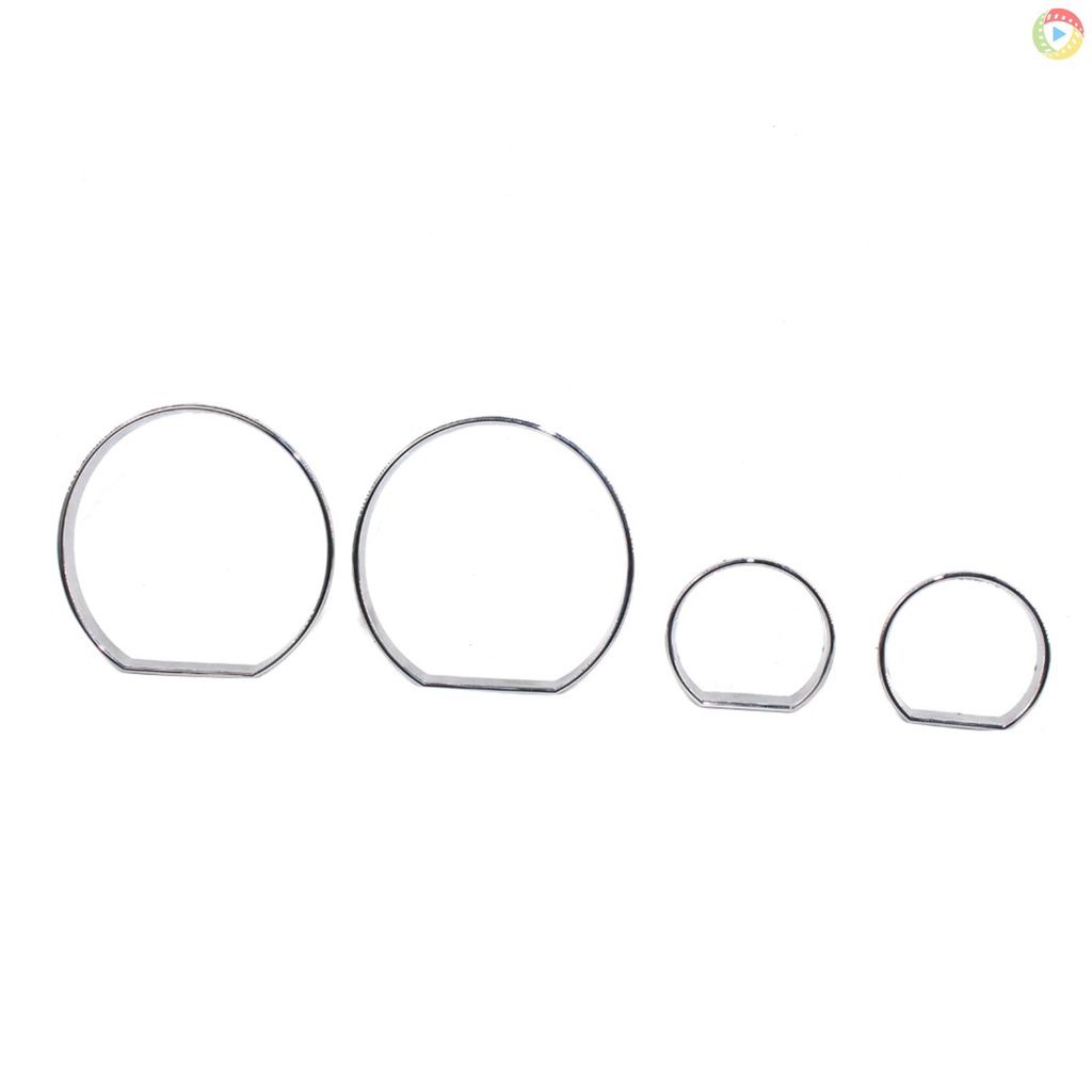 Chrome Gauge Cluster Dashboard Bezel แหวน Trim Dial แหวน Bezel ...