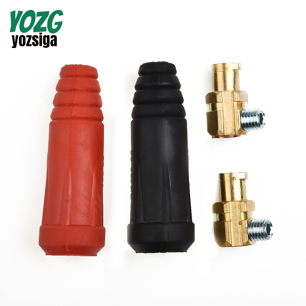 YozgTIG เชื่อมแผงสาย Connector-Plug DKJ10-25 200Amp Euro Style Quick ...