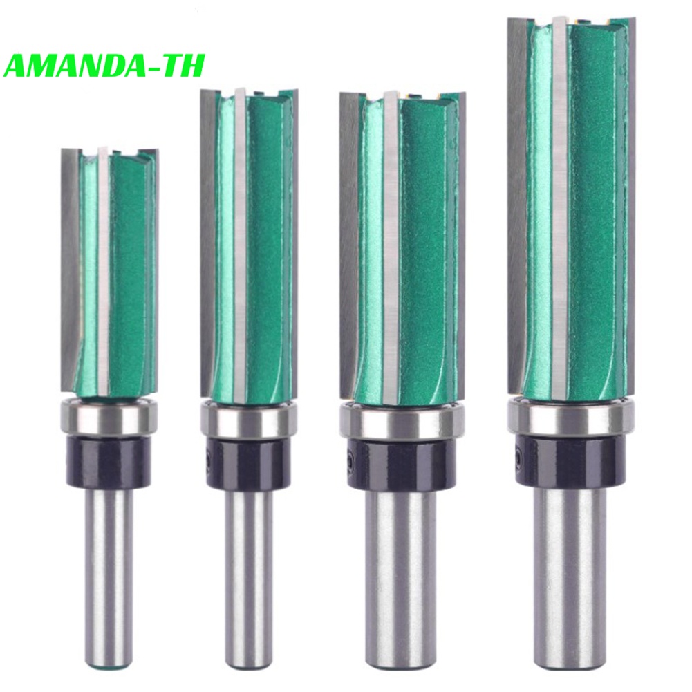 (AMANDA) 1pc 8mm Shank Cutter Router Bit Trimming งานไม้เครื่องตัดม ...