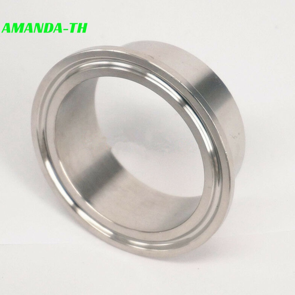 19-102 มม. ท่อสุขาภิบาลเชื่อมบน Ferrule Tri Clamp ประเภทสแตนเลส SUS 304 ...