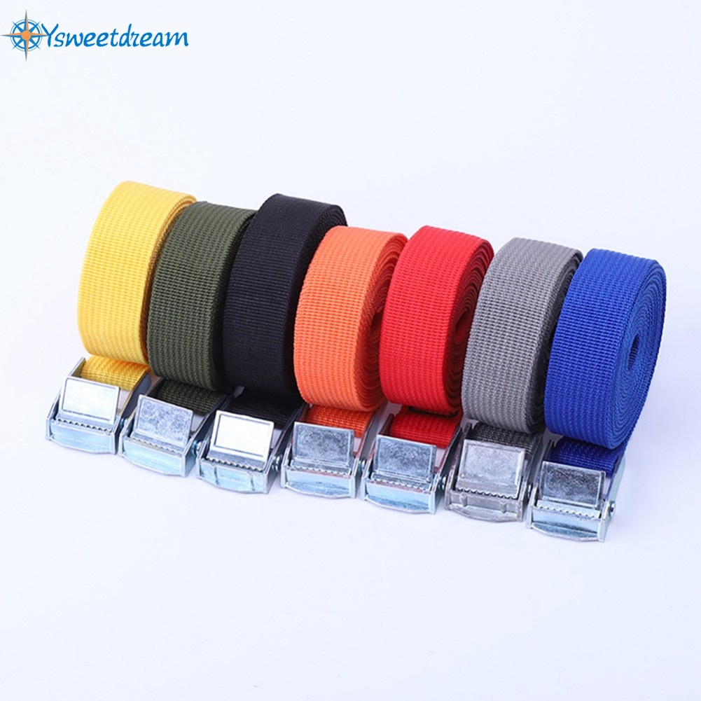 1M Lashing Strap W/ Buckle Nylon Quick Release fr Cargo Tie Downกระเป๋า ...
