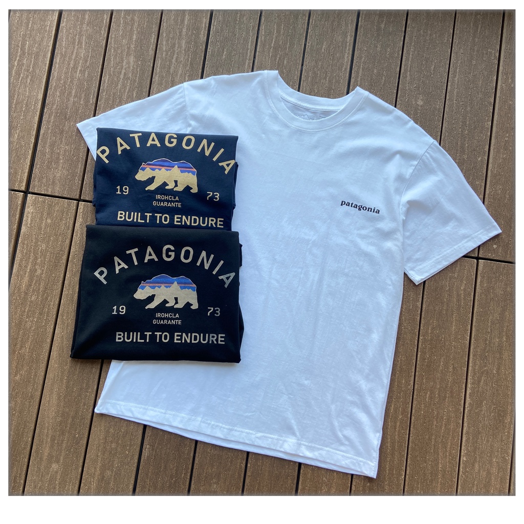 เสื้อยืด Built To Endure Patagonia Draw เสื้อยืดหมีขั้วโลก | Shopee ...