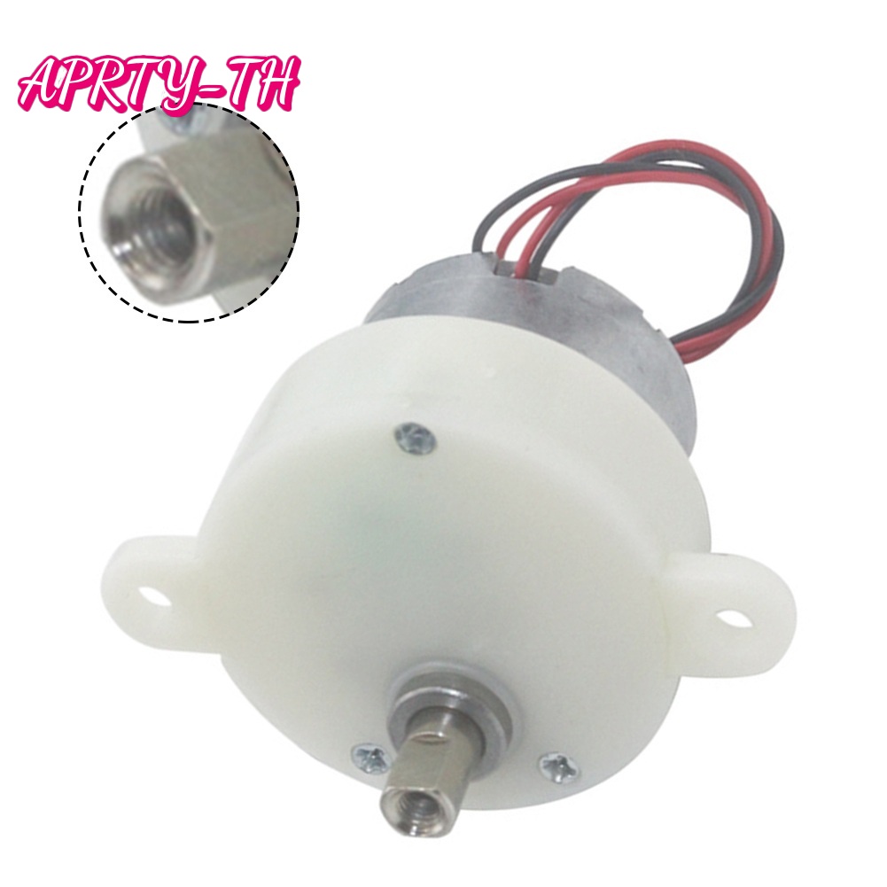 [APRTY] มอเตอร์เกียร์ JS30 DC 3/6V มอเตอร์เกียร์พลาสติก 5/6/100RPM สําหรับ Automation [APRIL ...
