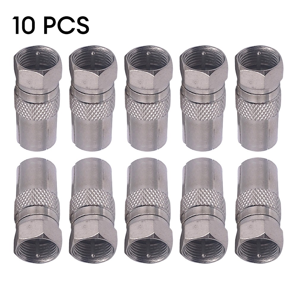 [SMARTCHOICE] F male to TV9.5 female Cable TV connector TV set -top box ...