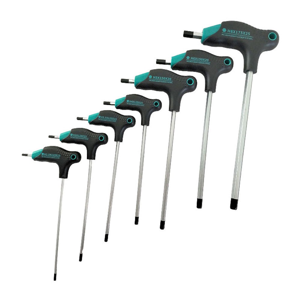 [TWILIGHT] 1 ชิ้น T-type Hex Key ประแจ Spanner H2.5-H8 ไขควงหกเหลี่ยม ...