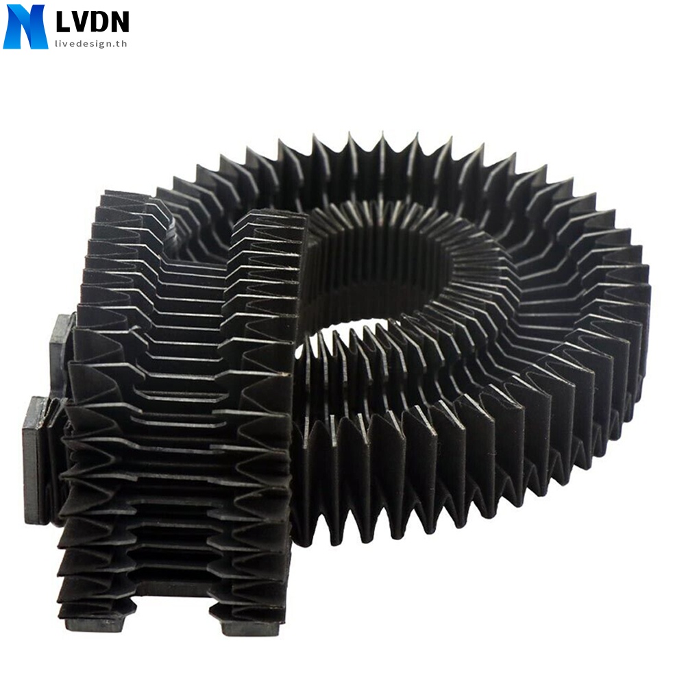 สําหรับ HGR30 Linear Guide สูบลมป้องกันฝุ่นยืดความยาว 200-1000MM ...