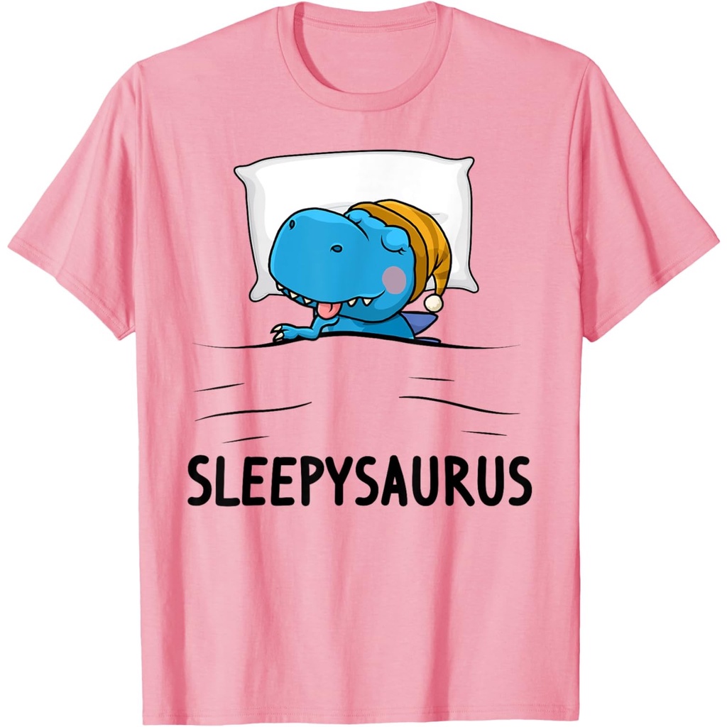 เสื้อนอนลายไดโนเสาร์ สไตล์ Sleepysaurus เสื้อยืดสำหรับคืนนอนสบาย ...