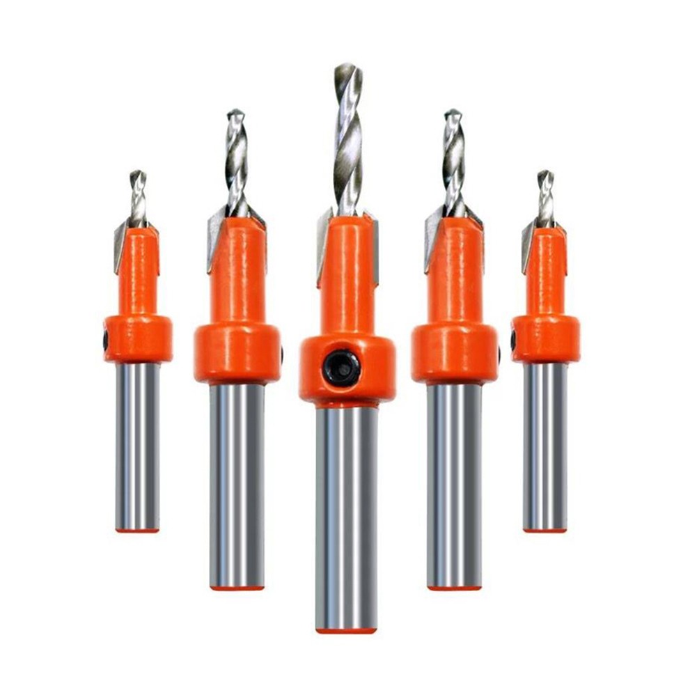 [SMARTCHOICE] งานไม้รอบ Shank Countersink เจาะ Bit Stopper Self Tapping ...