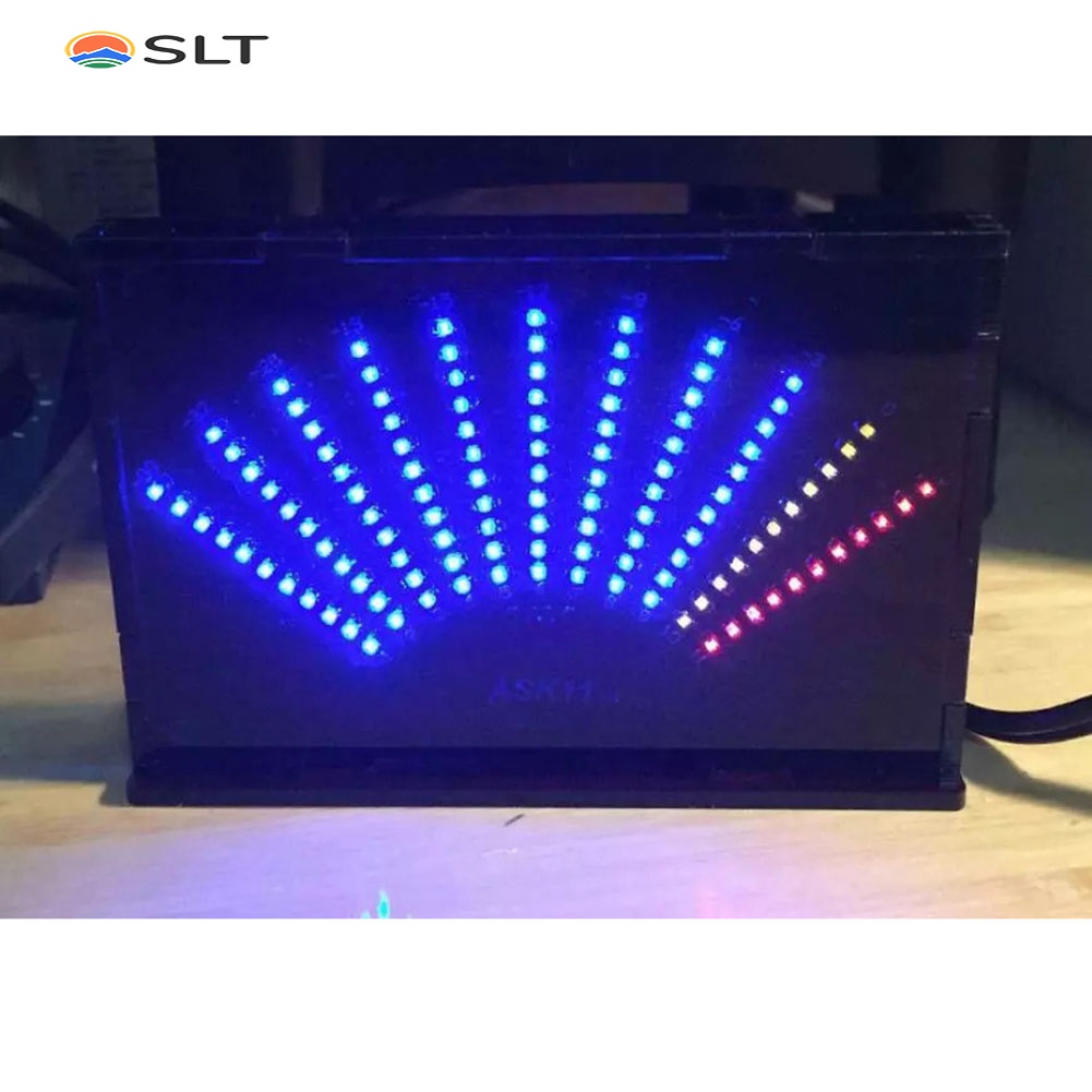 SLT HOTASK11 LED Music Audio Spectrum VU Meter Level Indicating Sound ...