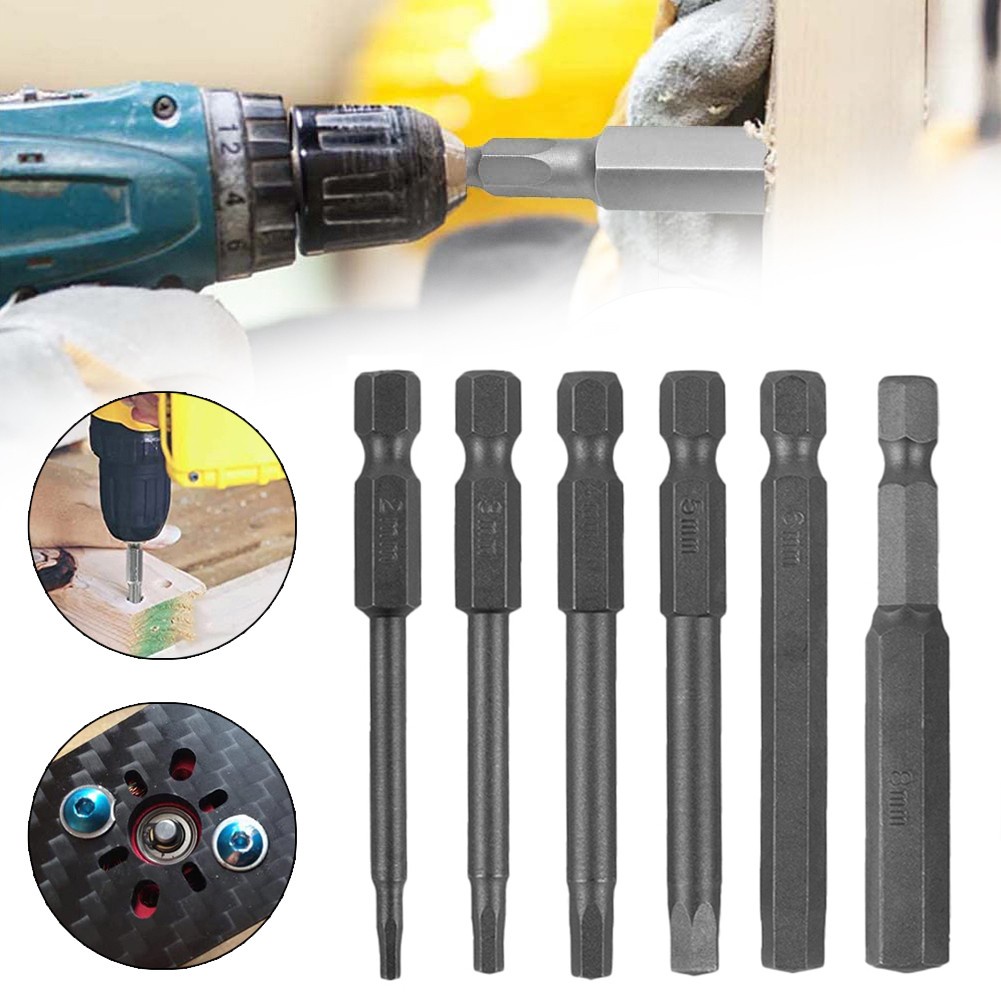[TWILIGHT] 1 ชิ้นไขควงหกเหลี่ยมบิต Quick Change Impact Driver Power ...