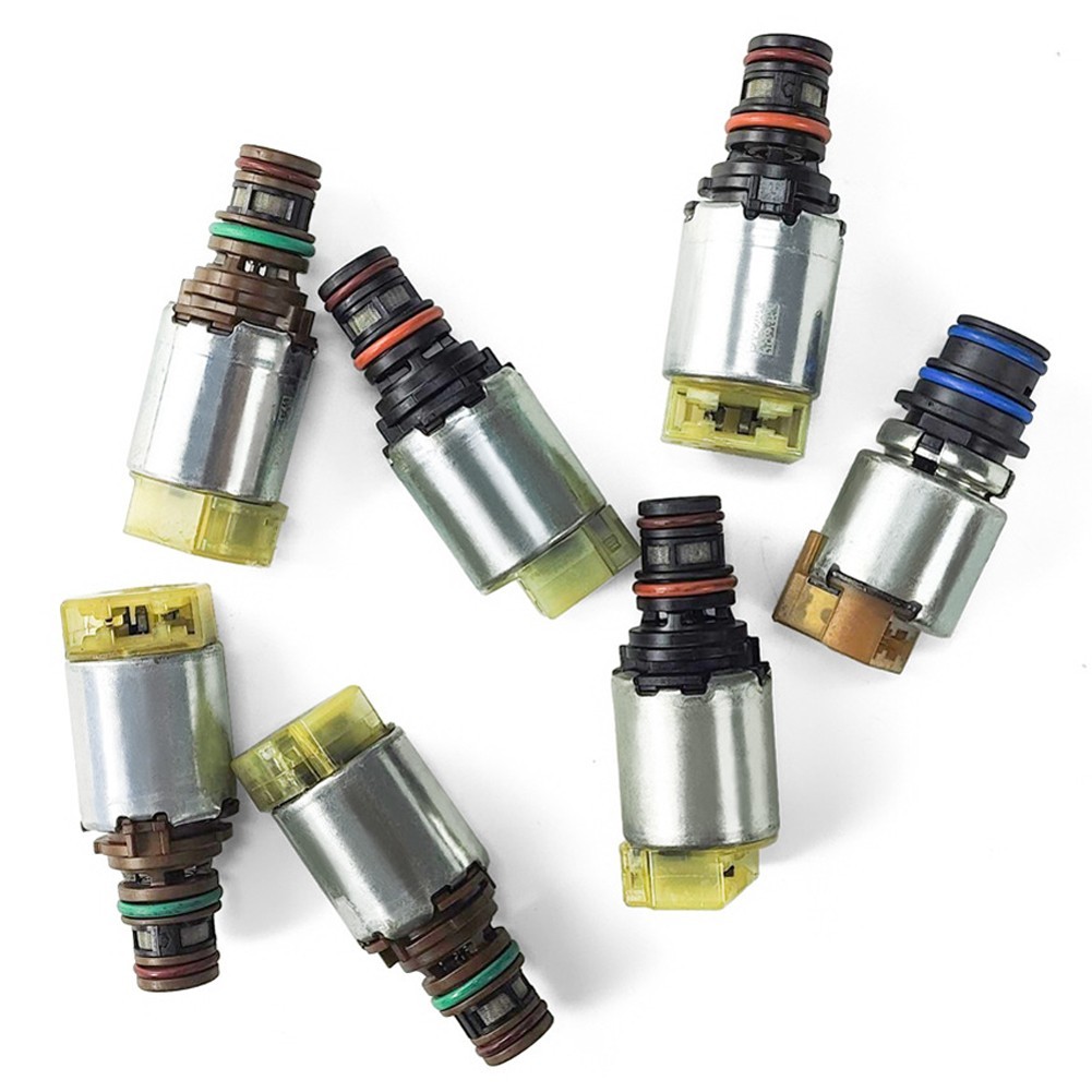 [ใหม่] 6R80 โซลินอยด์วาล์วเกียร์อัตโนมัติ ชุด 7 ชิ้นสําหรับ Ford Auto ...