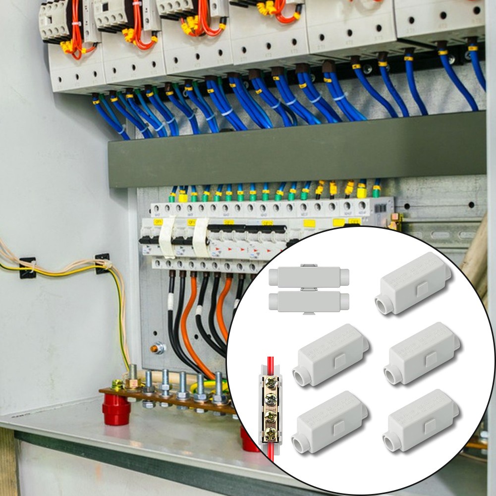 ⚡ทางเลือกอัจฉริยะ⚡Cable Junction Clamp 2-Pin สําหรับ 2.5-16 mm2 Cable ...