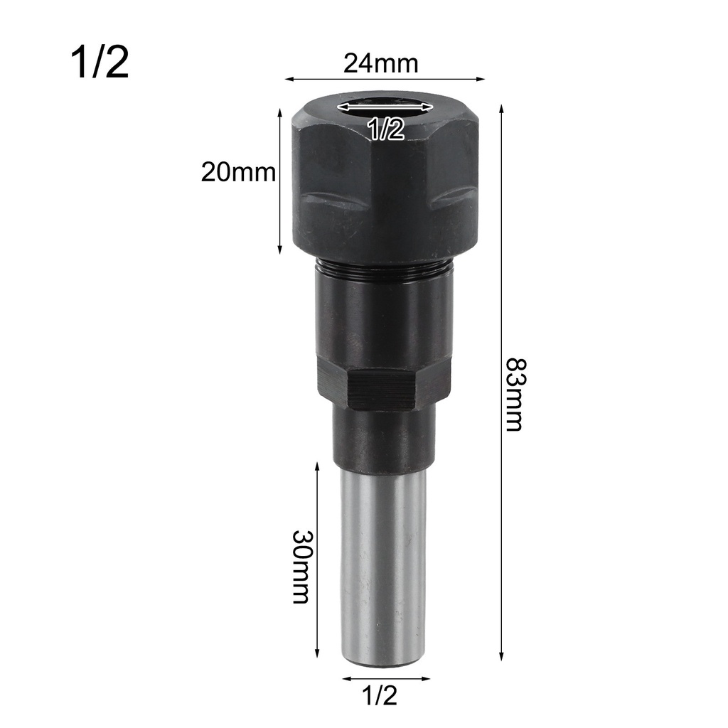 JOYLF1 pc Router Bit Extension Rod Collet เครื่องแกะสลัก Extension ...