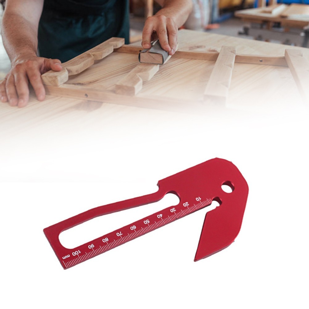 gracek อลูมิเนียมอัลลอยด์ Center Finder 45 องศาไม้บรรทัดกลาง Square ...