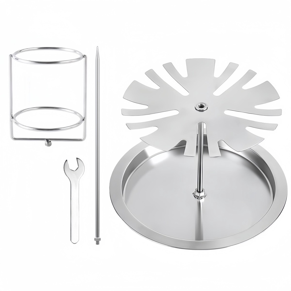 Turkey Fryer Stand Chicken Rack Turkey Hanger สแตนเลส ChickenLeg ...