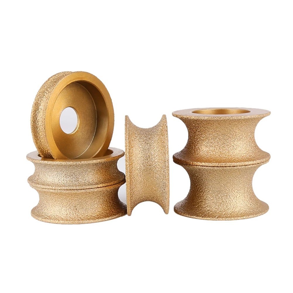 [JAKO-HOT] 3 นิ้ว 75 มม. Round Dry Vacuum Brazed Diamond Grinding Wheel ...