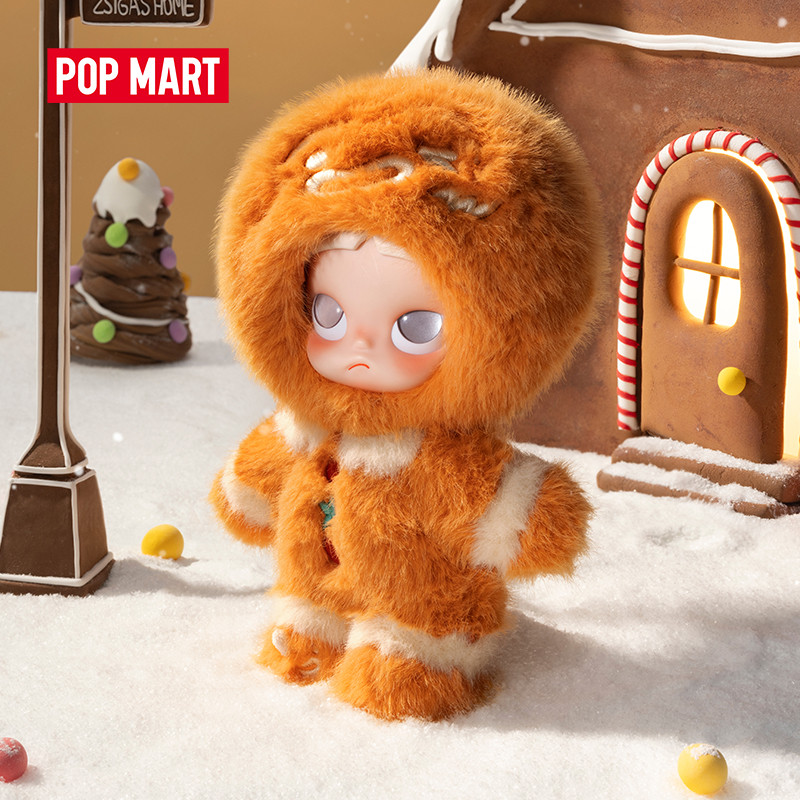 POP MART Zsiga Gingerbread Man 1/8 Action Figure | Shopee Thailand