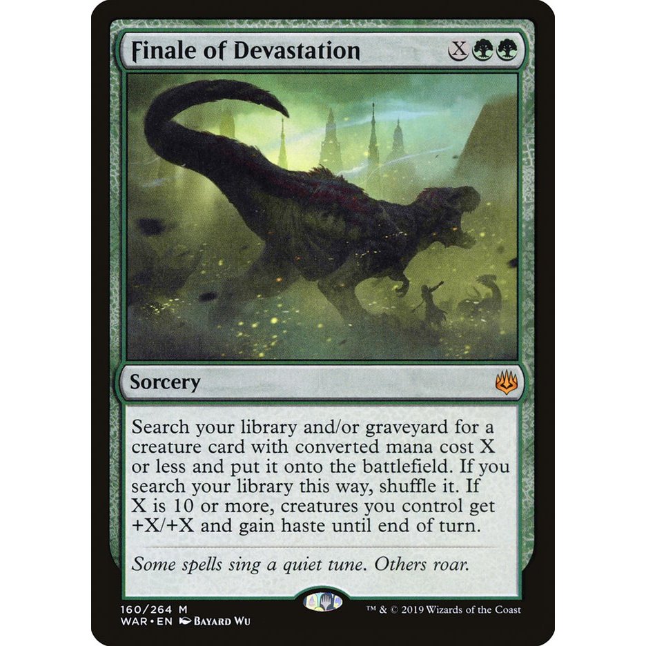 Finale of Devastation การ์ด Magic the Gathering [MTG] ของแท้ | Shopee ...