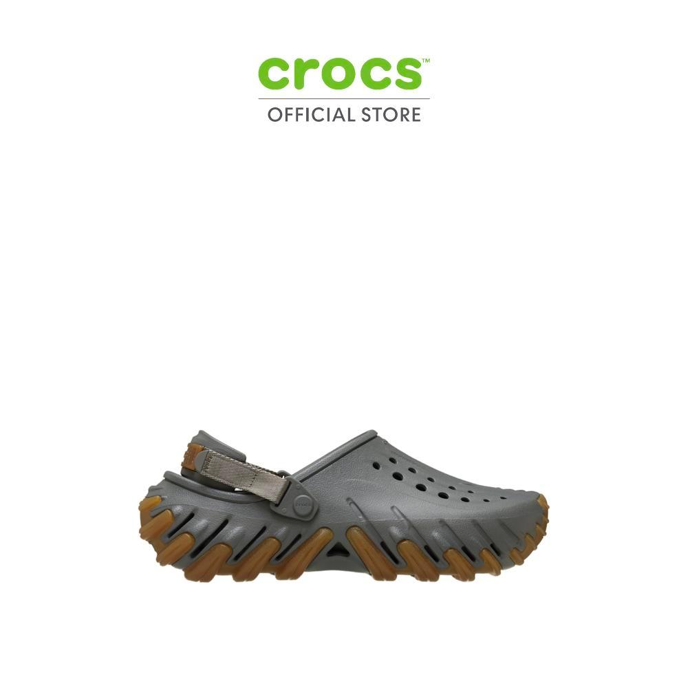 CROCS รองเท้าลำลองผู้ใหญ่ ECHO GUM RO CLOG รุ่น 211675-0DA - SLATE GREY ...