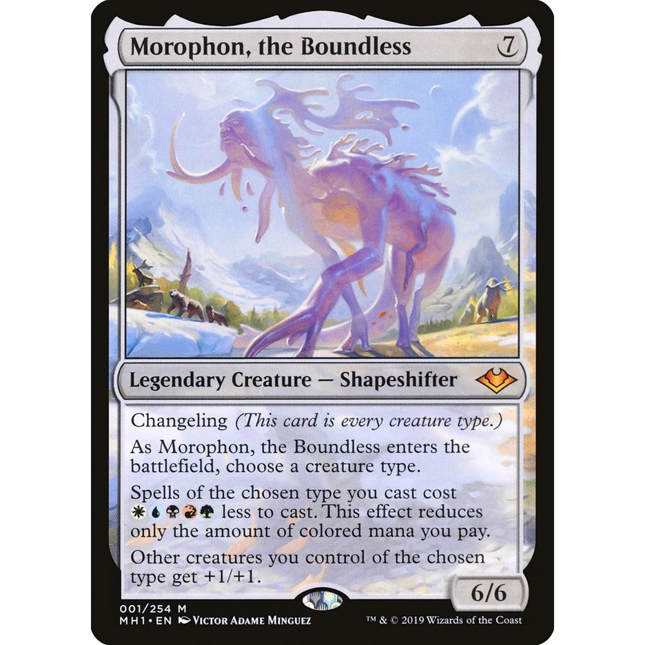 Morophon, the Boundless การ์ด Magic the Gathering [MTG] ของแท้ | Shopee ...