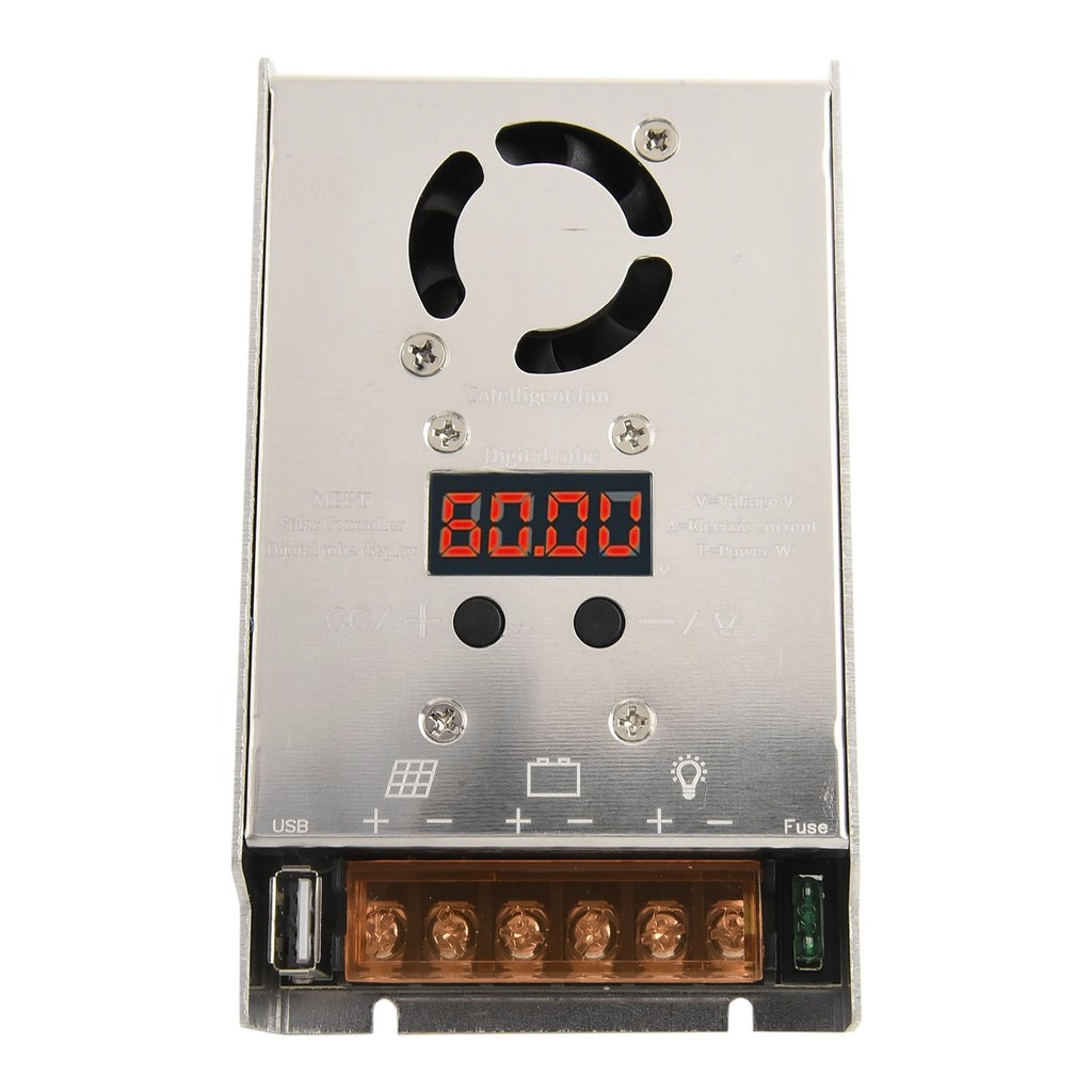 [SNUG] MPPT 600W Stepdown Solar Controller การชาร์จอินพุต 18V-80V ...